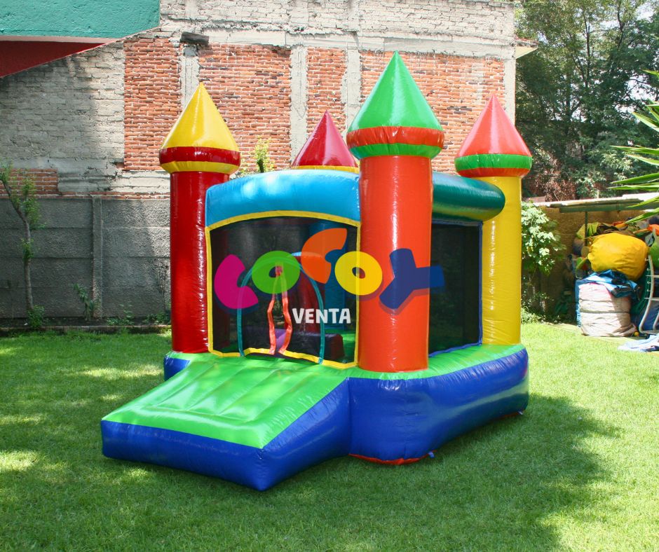 Mini Castillo con rampa – Inflables Cocoy