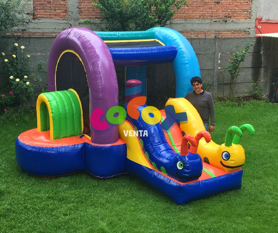 Mini Igloo con resbaladilla – Inflables Cocoy